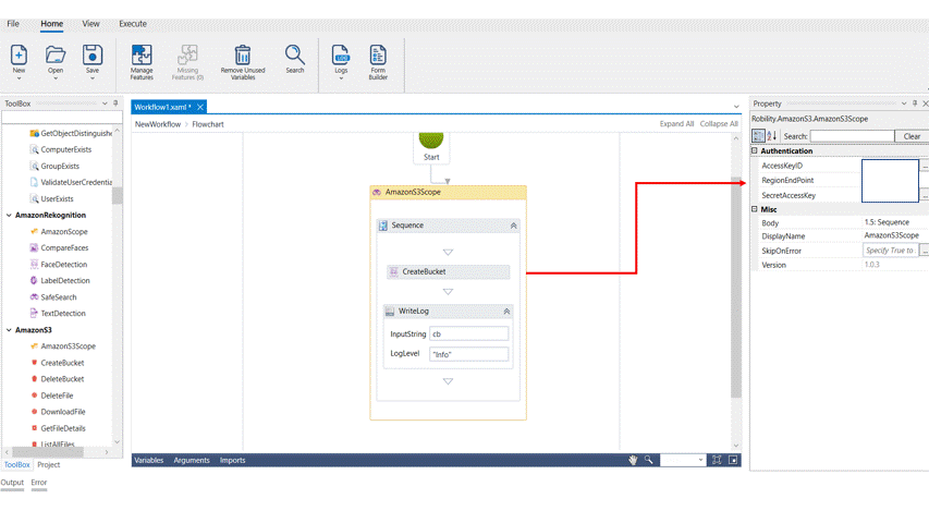 Create Bucket | Robility Docs
